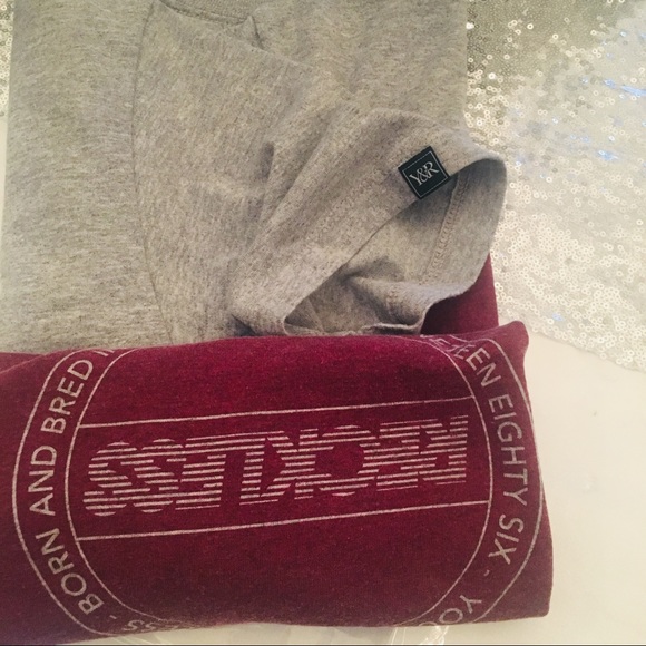 Young & Reckless | Tops | Young Reckless Gray Tshirt M | Poshmark